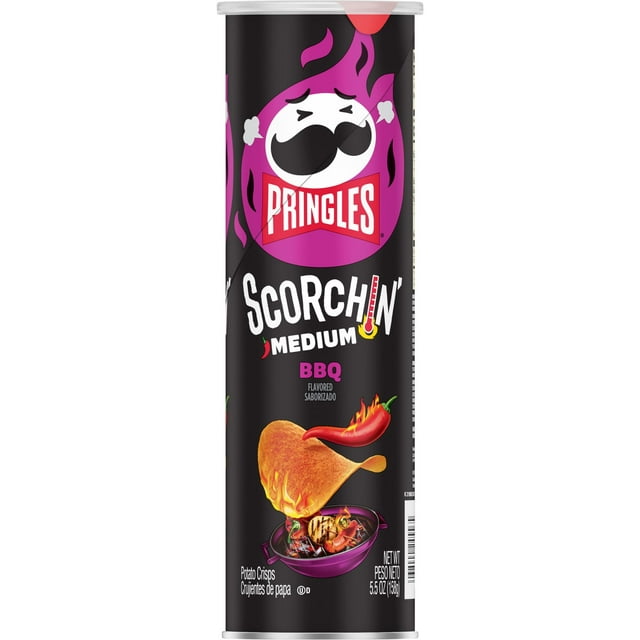 Pringles Scorchin' BBQ – Smoke2Snack