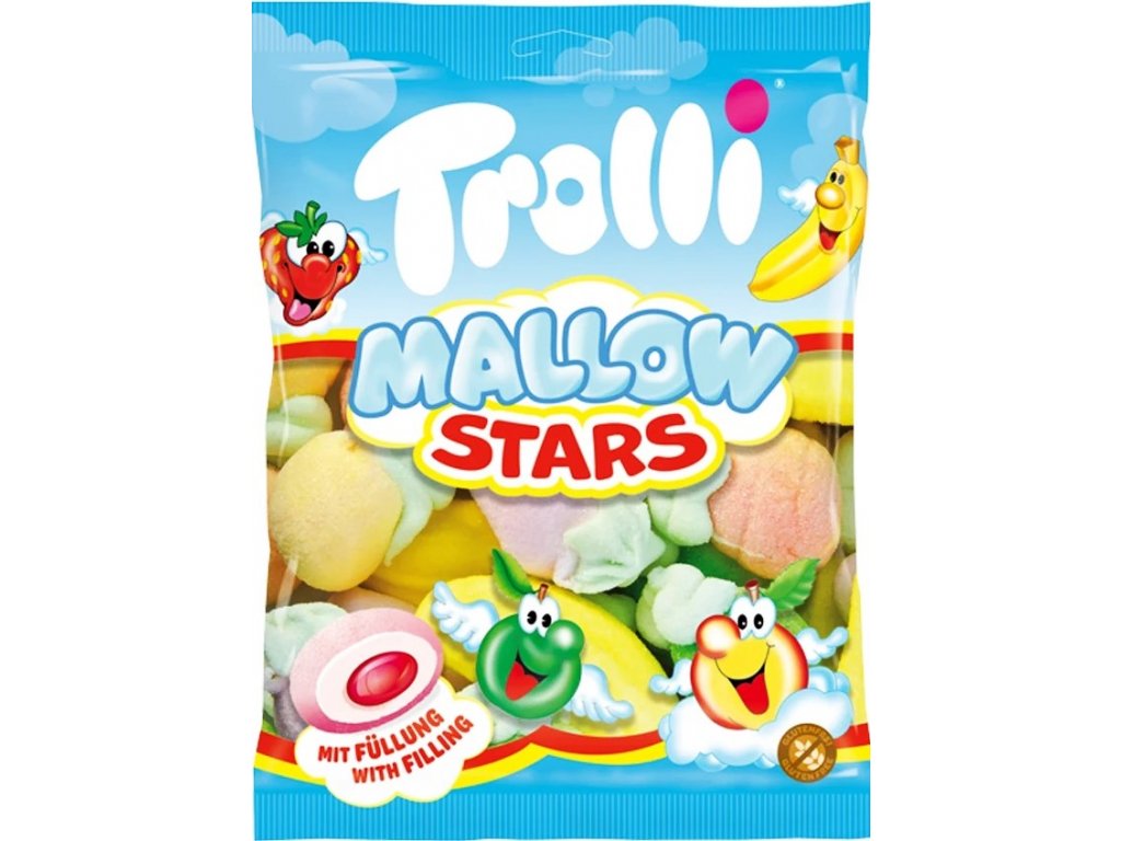 Trolli mellow stars 150 gm – Smoke2Snack