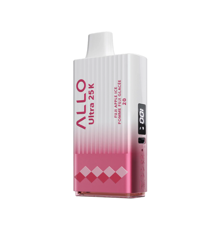 Allo ultra 25k fuji apple ice – Smoke2Snack