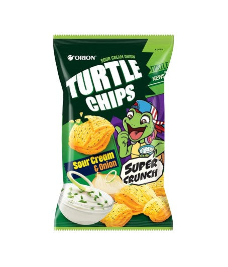Turtle Chips Sour Cream & Onion 160g – Smoke2Snack