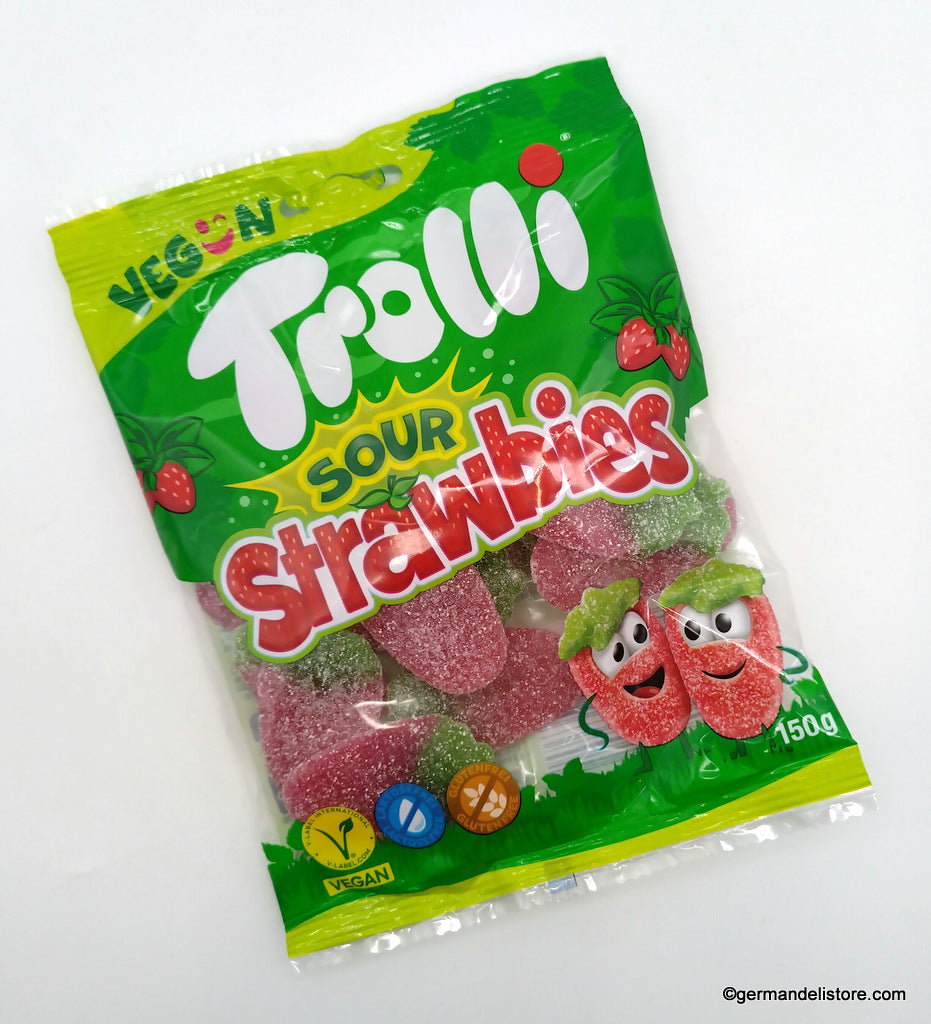 Trolli Sour Strawbies 150g – Smoke2Snack